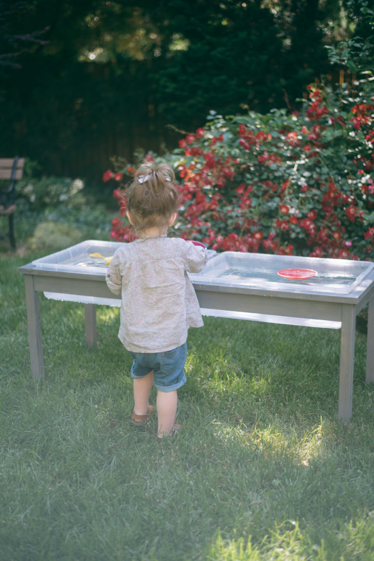 Our DIY Wooden Water Table! - The Mama Notes