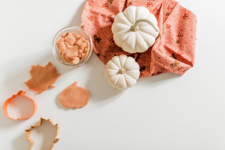 Pumpkin Spice Playdough Recipe - The Mama Notes