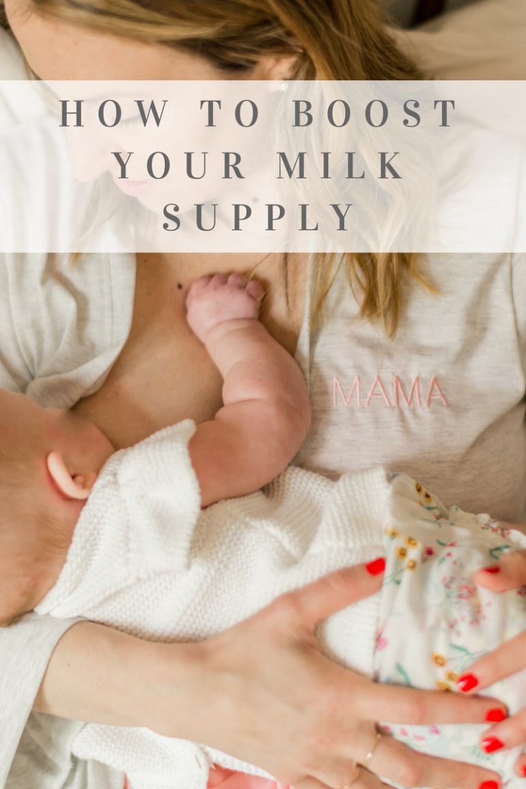 How I Boosted My Milk Supply - The Mama Notes