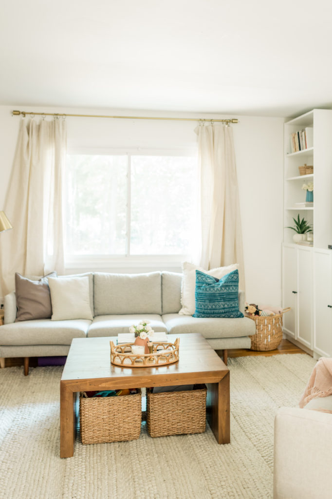 Our Living Room Makeover! - The Mama Notes