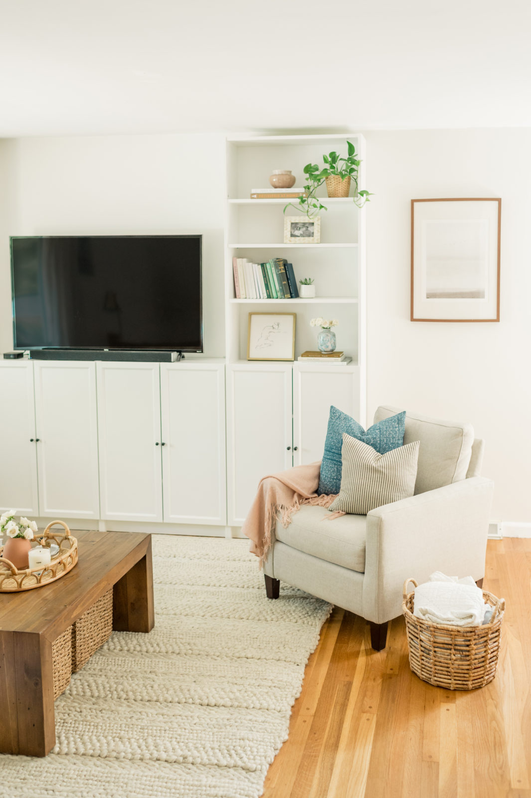 Our Living Room Makeover! - The Mama Notes