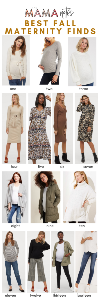 The Best Fall Maternity Finds - The Mama Notes